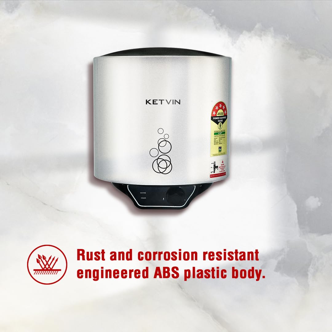 Ketvin - Ketvin Tropical Glass Line 6L Storage Geyser – Rust-Free Body ...